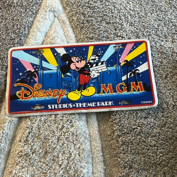 Disney | Other | Disney License Plate | Poshmark